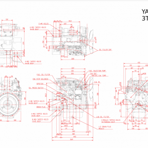 YANMAR 3TNV76 Engine (NEW) | Engineswarehouse.com